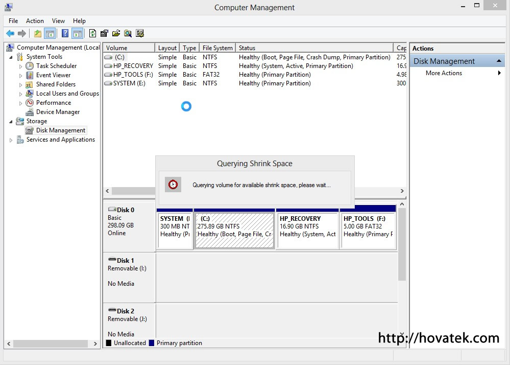 How to partition a Hard Disk or Storage Device in Windows – Hovatek Blog