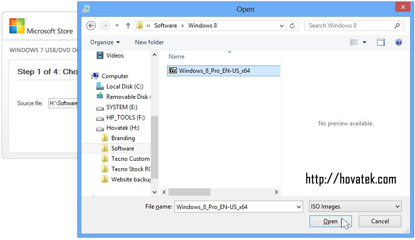 How to create a bootable USB or DVD in Windows