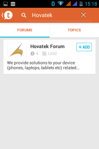 How to use the Hovatek Forum on Tapatalk
