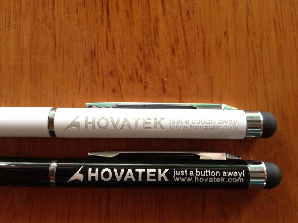 The Hovatek branded 2-in-1 (Pen + Stylus for touch screen devices) item