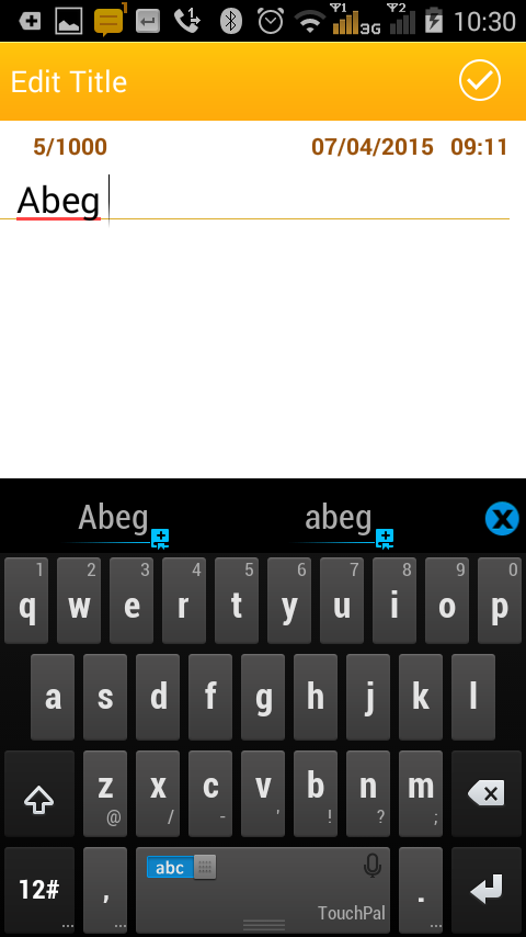 Type faster on your Android phone using TouchPal X – Hovatek Blog