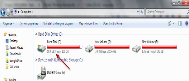 How to fix a Windows PC’s Hard Disk storage which automatically gets ...