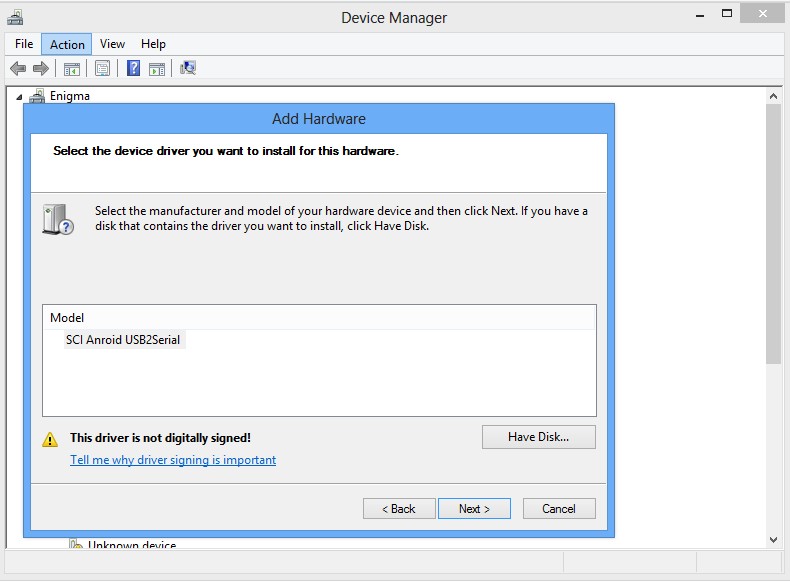 How to install Unisoc / Spreadtrum SPD USB drivers