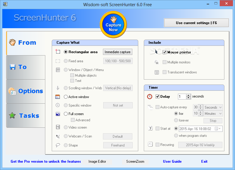Take screenshots on your Windows PC using ScreenHunter free – Hovatek Blog