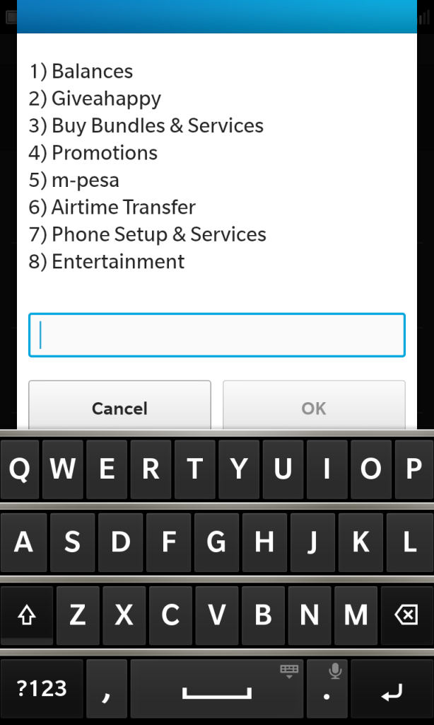 How to fix a Blackberry that dials USSD codes like regular phone ...