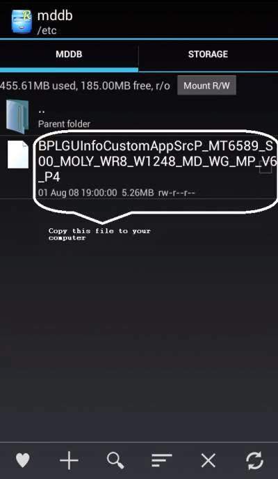 How to extract APDB & BPLGU / MDDB files from Mediatek