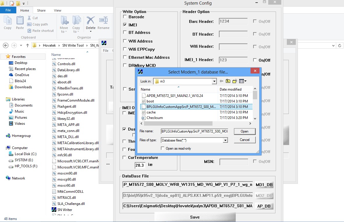 How to use SN Write tool