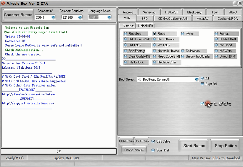 How to fix "NVRAM WARNING: ERR 0x10" Using Miracle Box