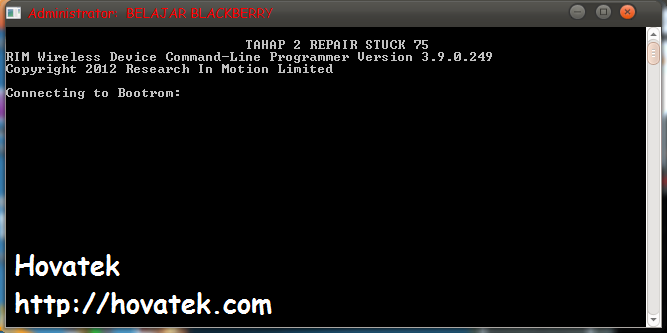 How to fix a BlackBerry Device Stuck at 75% Loading Bar