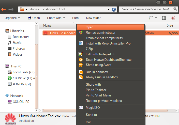 How to Backup a Huawei Modem's Dashboard Using Huawei Dashboard Tool