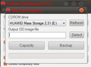 How to Backup a Huawei Modem's Dashboard Using Huawei Dashboard Tool