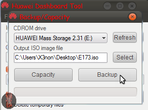 How to Backup a Huawei Modem's Dashboard Using Huawei Dashboard Tool