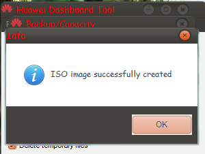 How to Backup a Huawei Modem's Dashboard Using Huawei Dashboard Tool