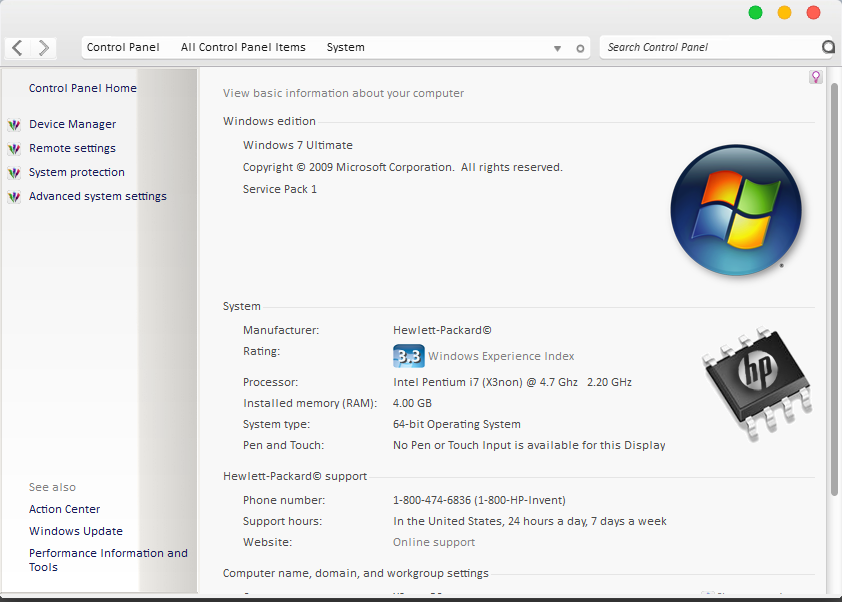 How to change / spoof processor name on a windows PC