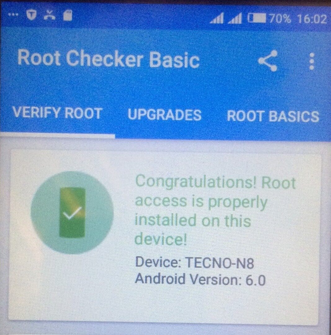 How to root the Tecno N8