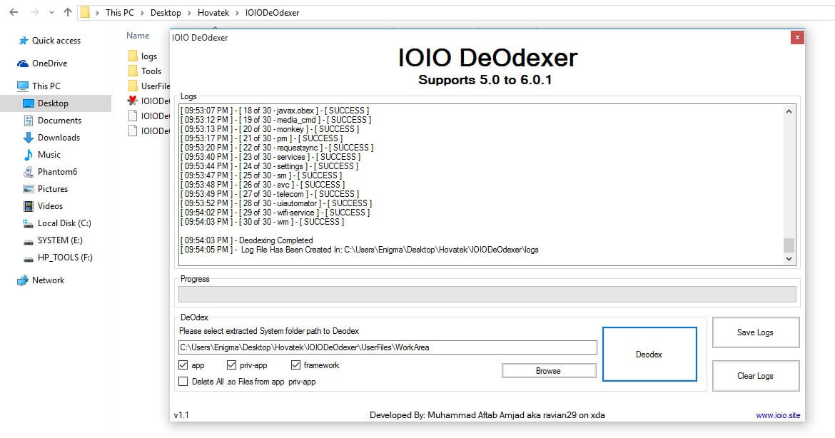 [Lollipop] [Marshmallow] How to deodex Android applications (apks)