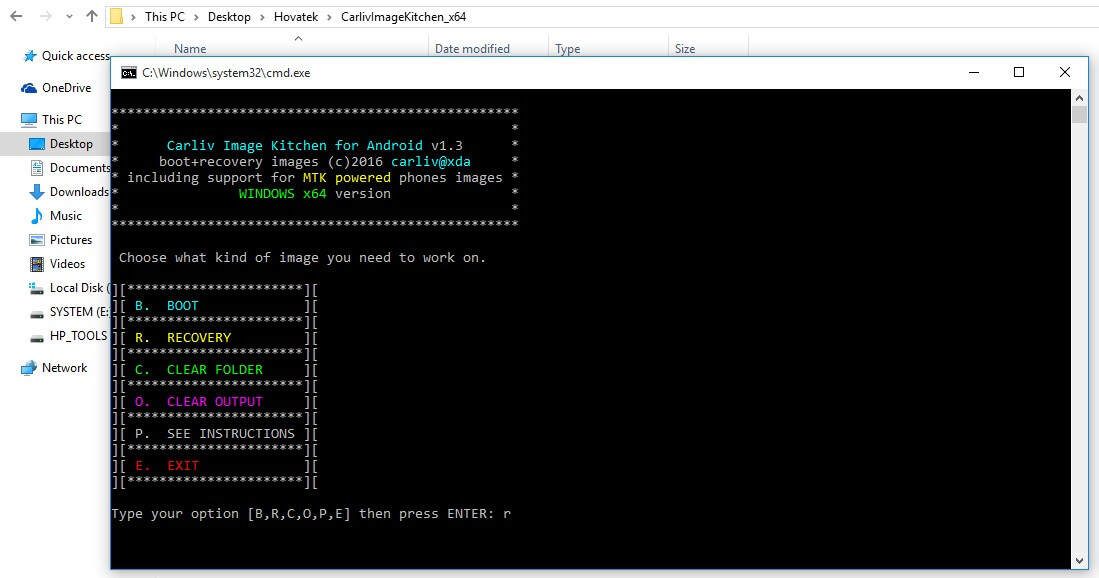 How to unpack & repack boot.img or recovery.img in Windows