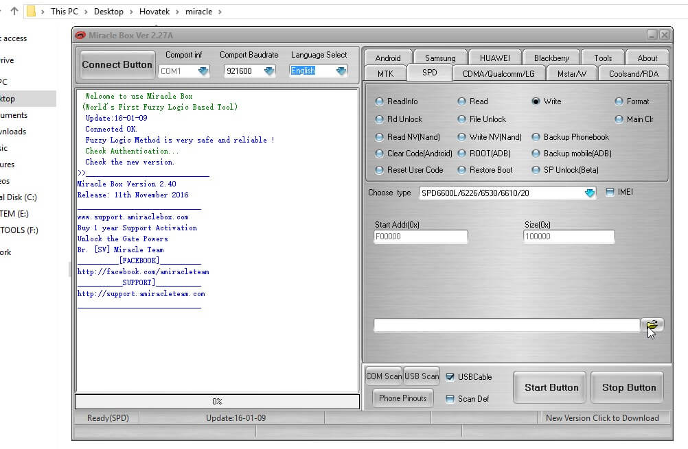 How to use Miracle Box to flash SPD & MTK Feature phones
