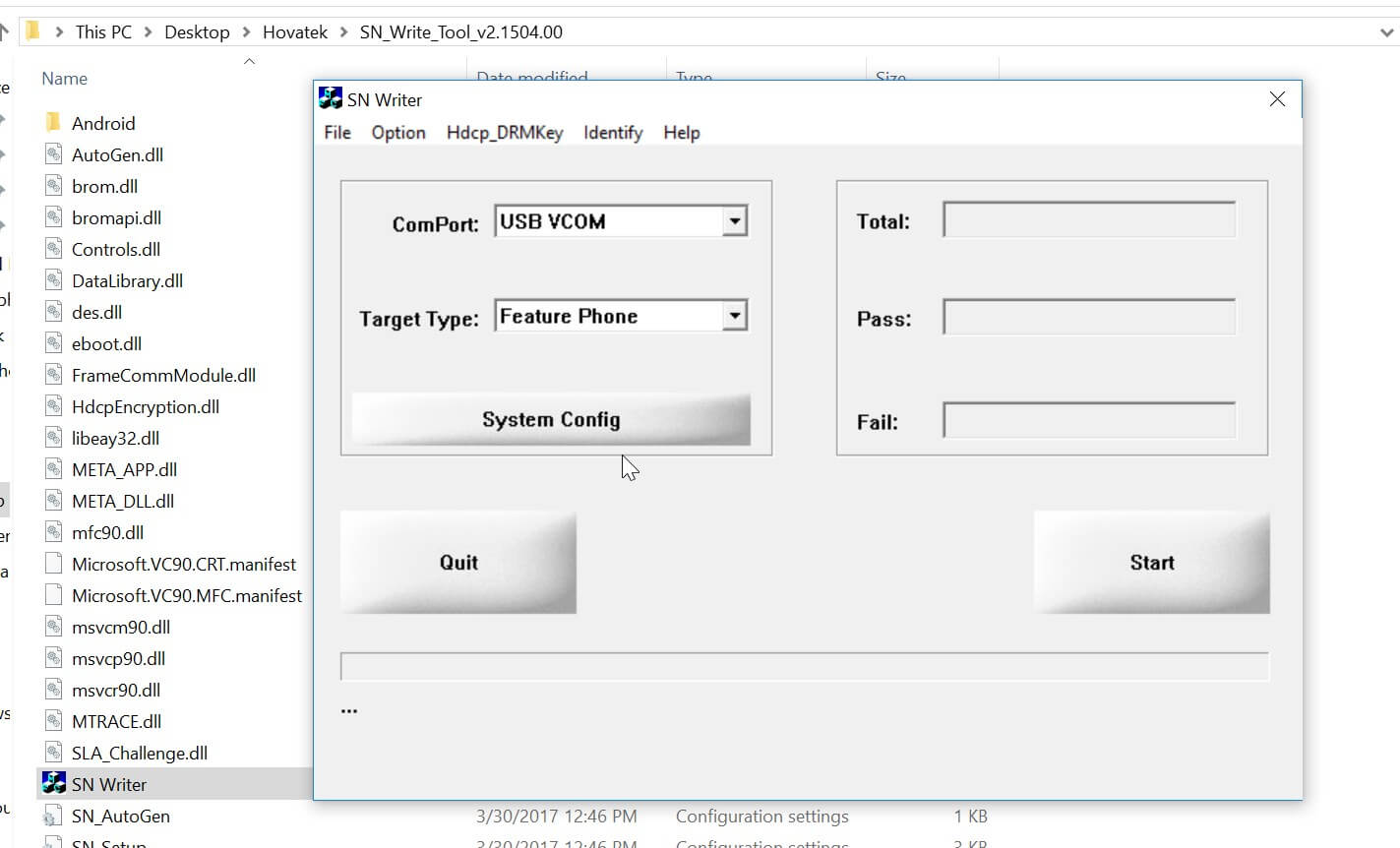 How to use SN Write Tool to write IMEI to an MTK Smartwatch