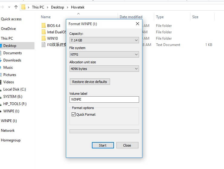 How to use Ultra ISO to create bootable USB for a dual OS tablet