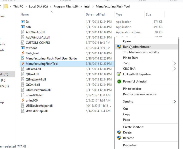 How to use Manufacturing Flash Tool