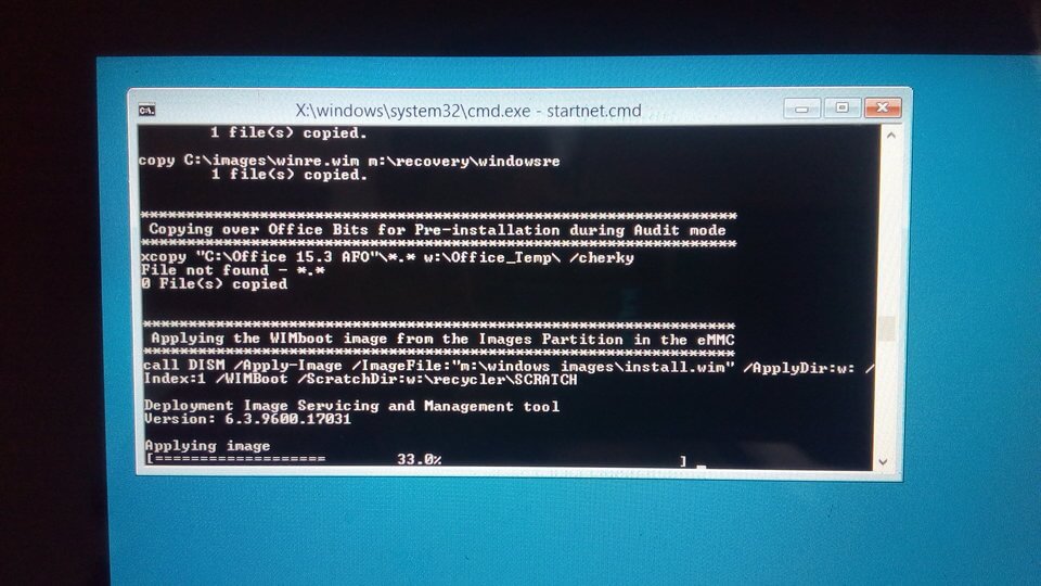 How to use Boot Manager to flash Windows to a Dual OS tablet