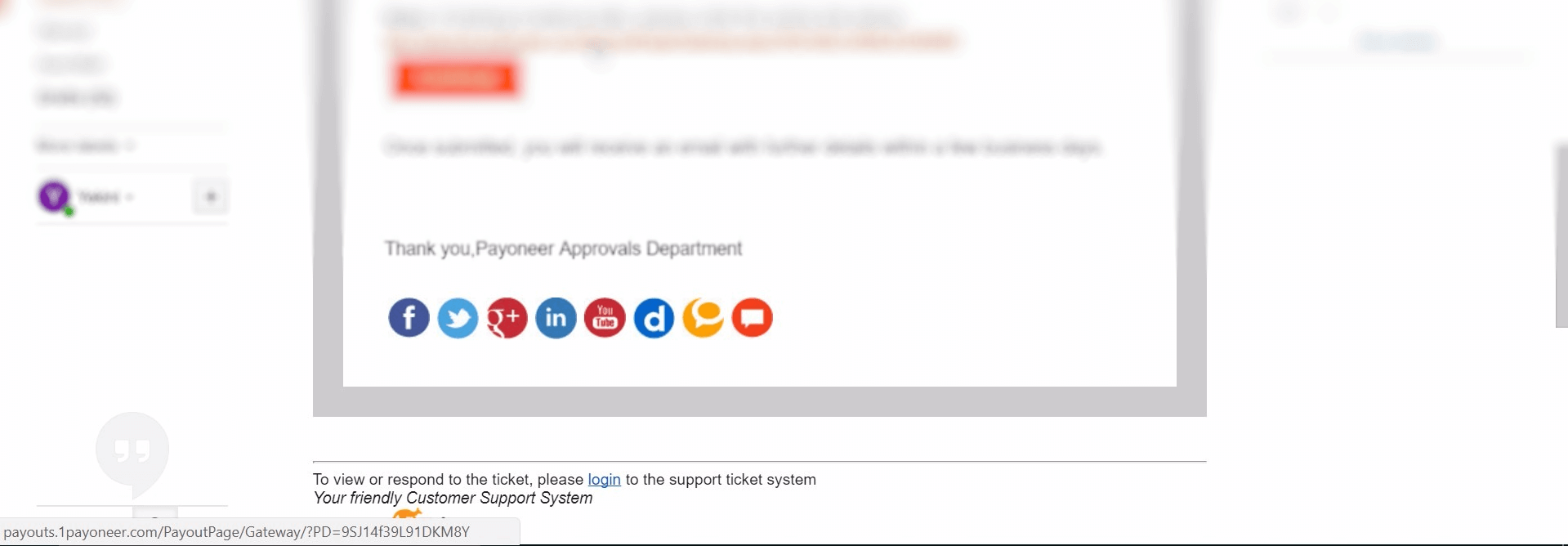 Beware of new Payoneer scam phishing emails – Hovatek Blog