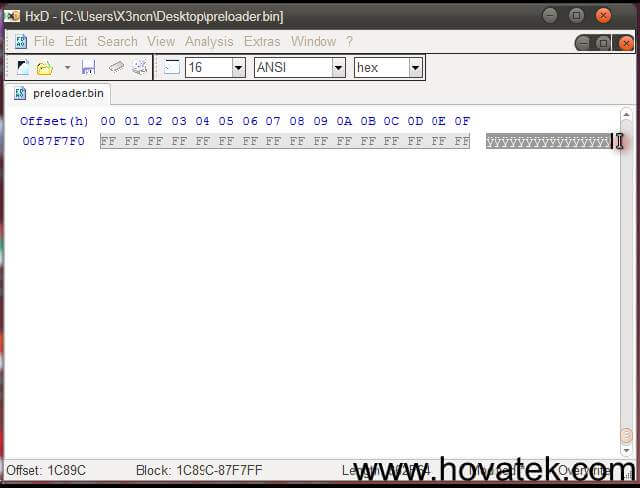 How to Clean-up Preloader.bin Dump using SP flash tool