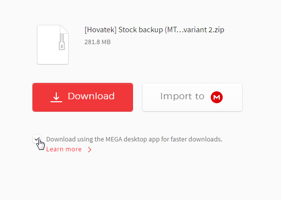 How to Download/Upload Using MEGAsync Desktop Software