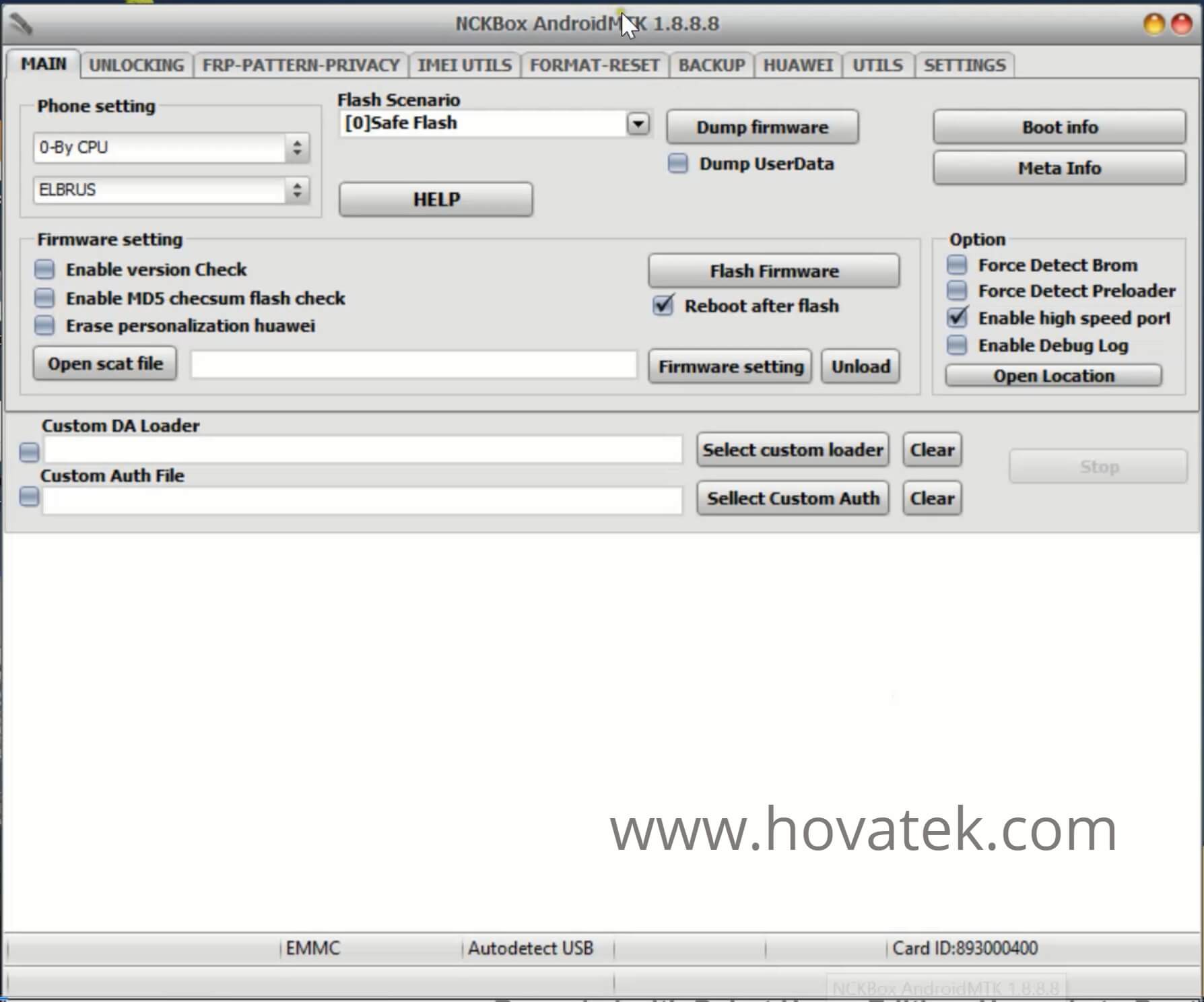 How to use NCK Pro Box to flash Mediatek firmware (scatter)