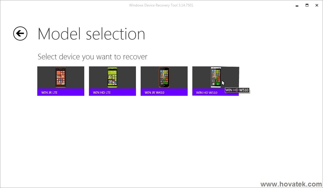How to use Windows Device Recovery Tool (Windows Phone)