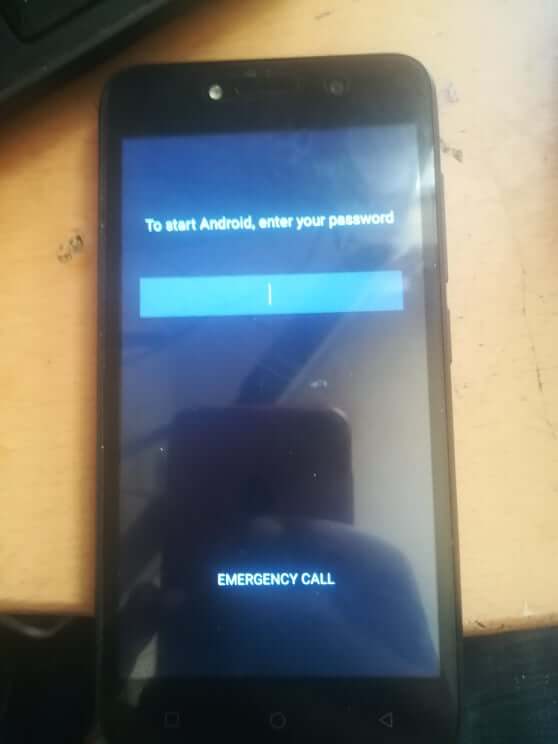 How to bypass To start Android, enter your password
