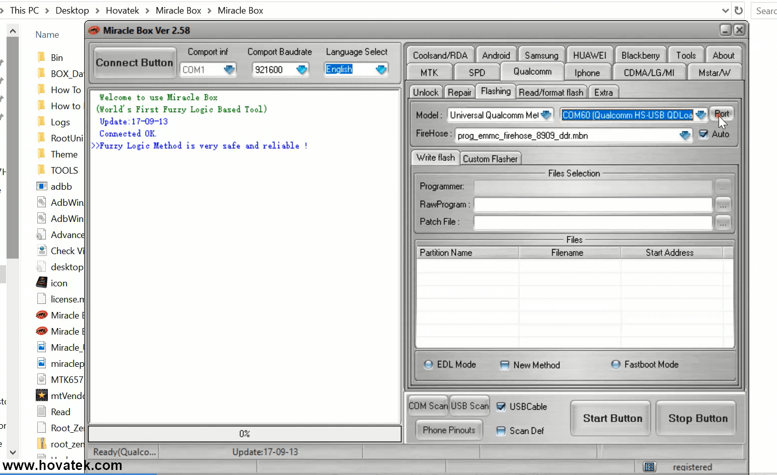 How to use Miracle Box / Thunder to flash firmware to Qualcomm devices