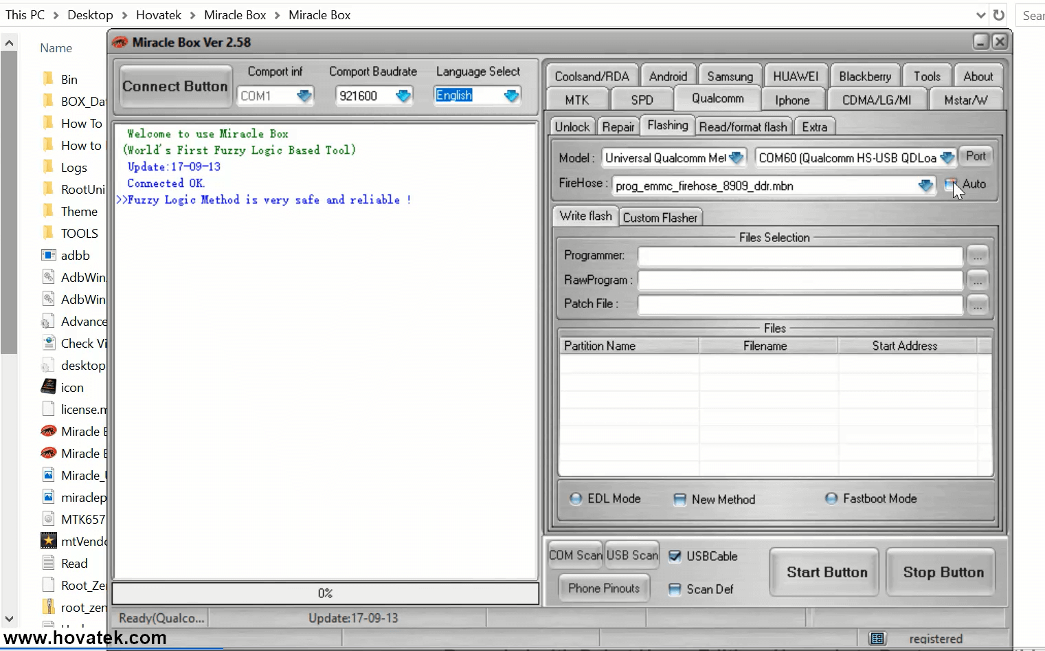How to use Miracle Box / Thunder to flash firmware to Qualcomm devices