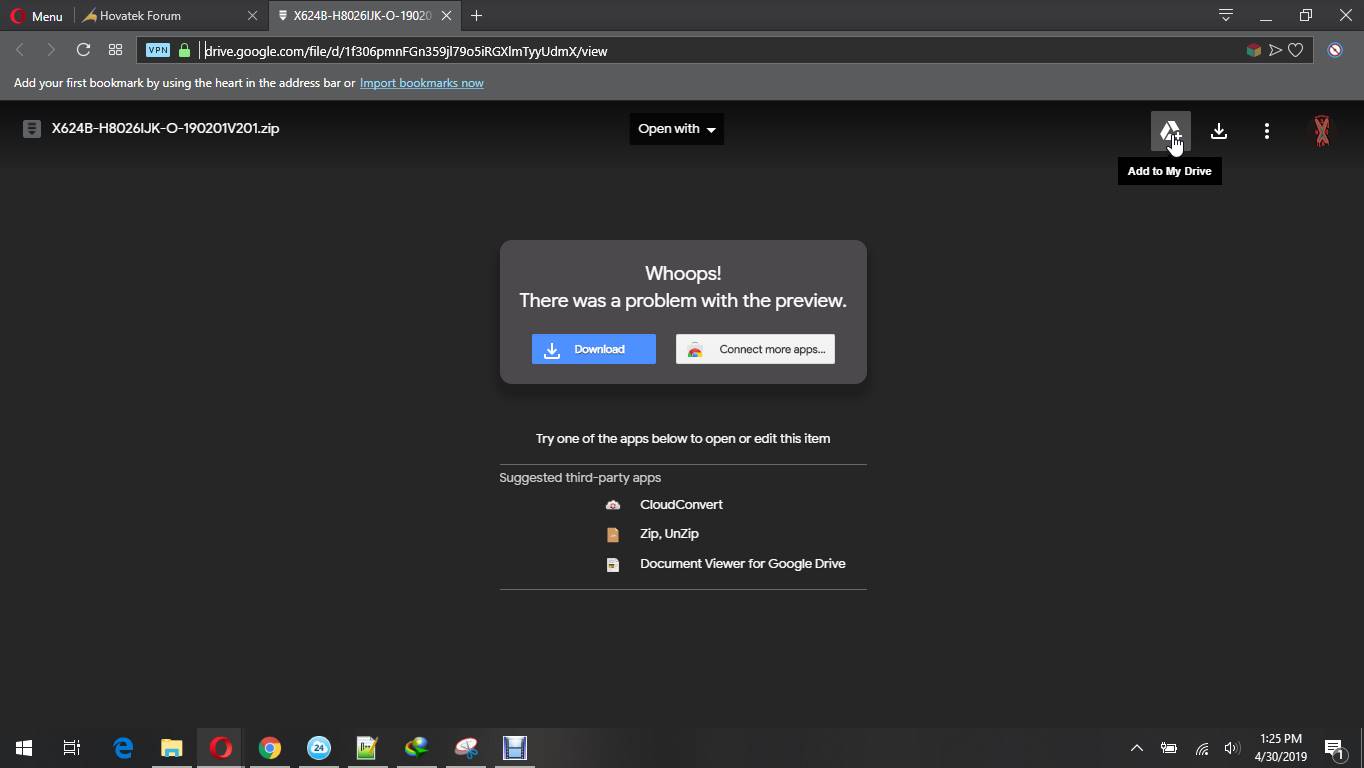How to fix google drive quota exceeded error