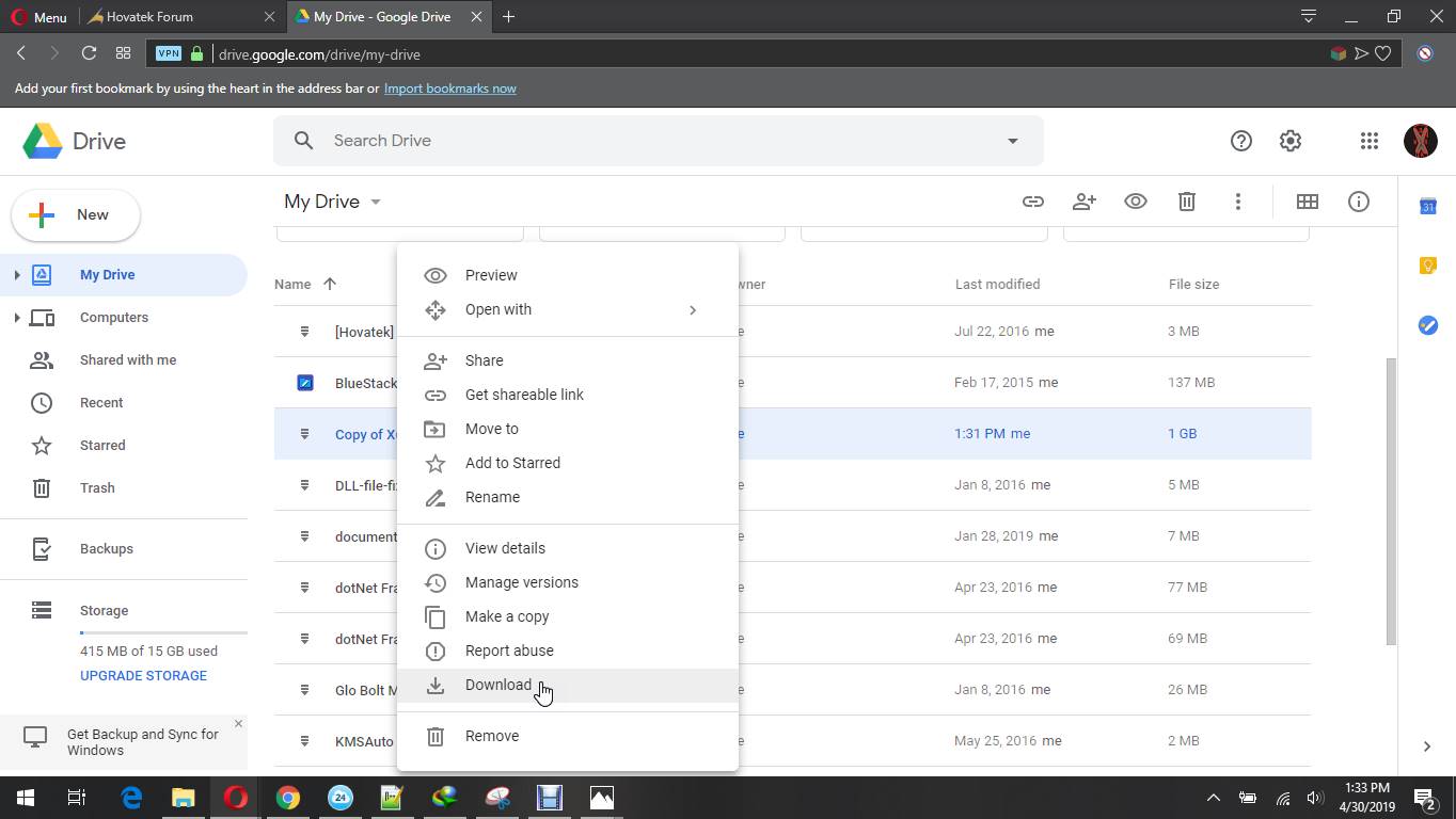 How to fix google drive quota exceeded error