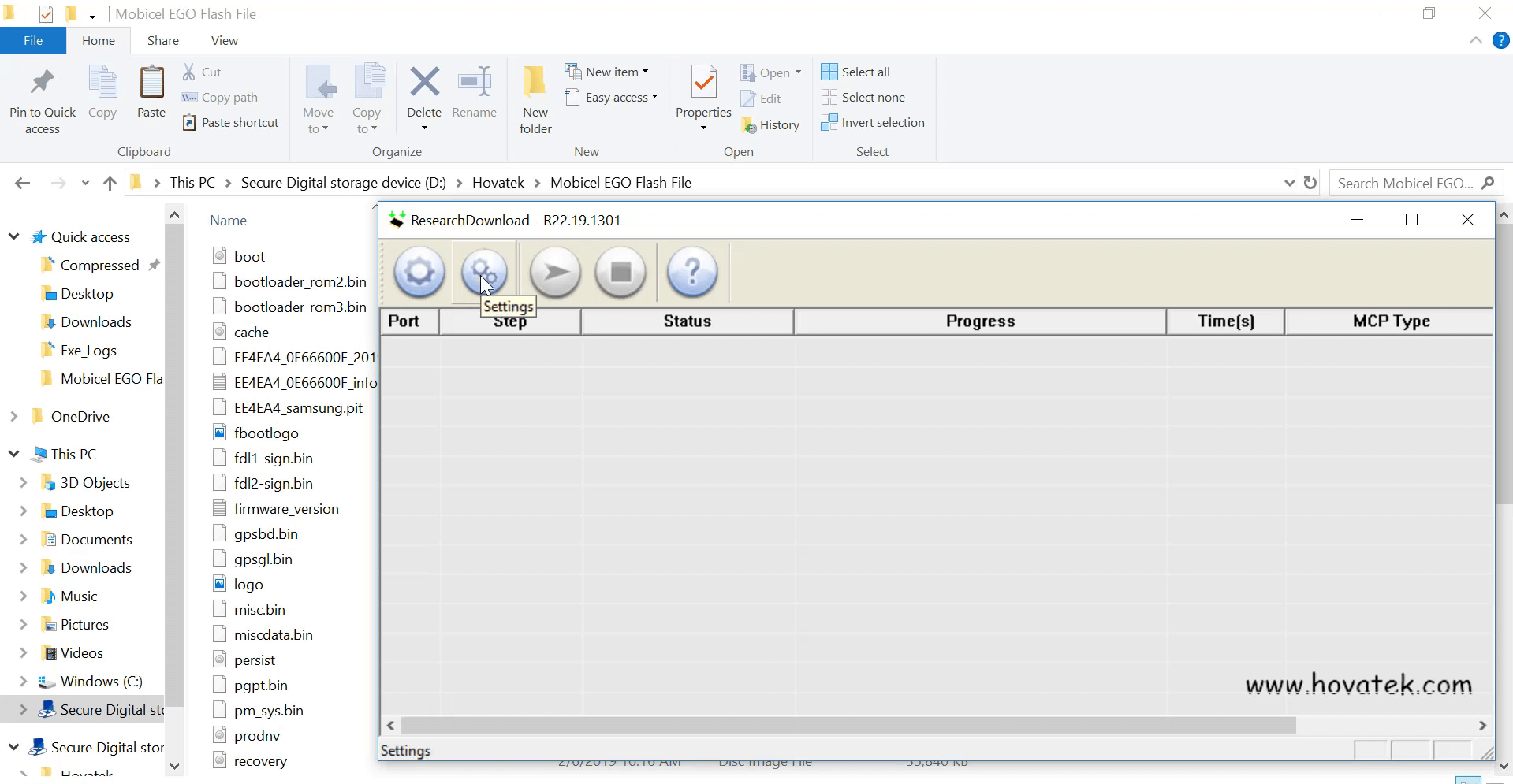 How to use research download tool to create Unisoc / Spreadtrum pac file