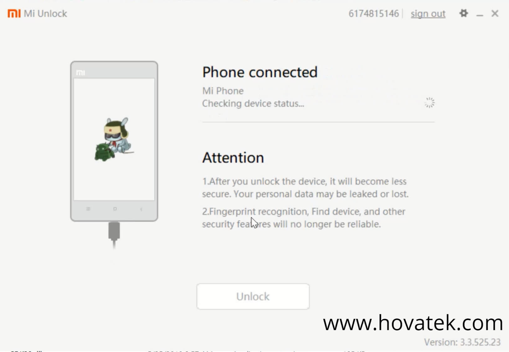 How to use Mi Unlock tool to unlock Xiaomi bootloader 6 - Hovatek Blog