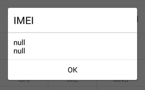 How to repair null or invalid IMEI on Mediatek