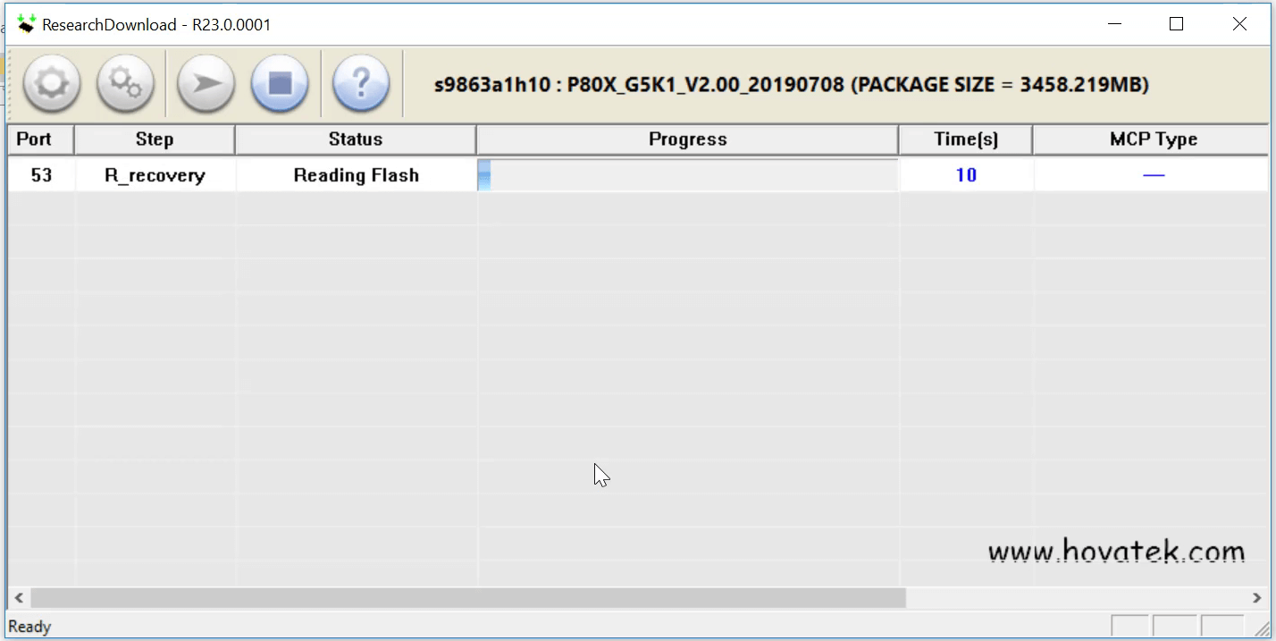 How to use Research Download tool to backup Unisoc (Spreadtrum) firmware