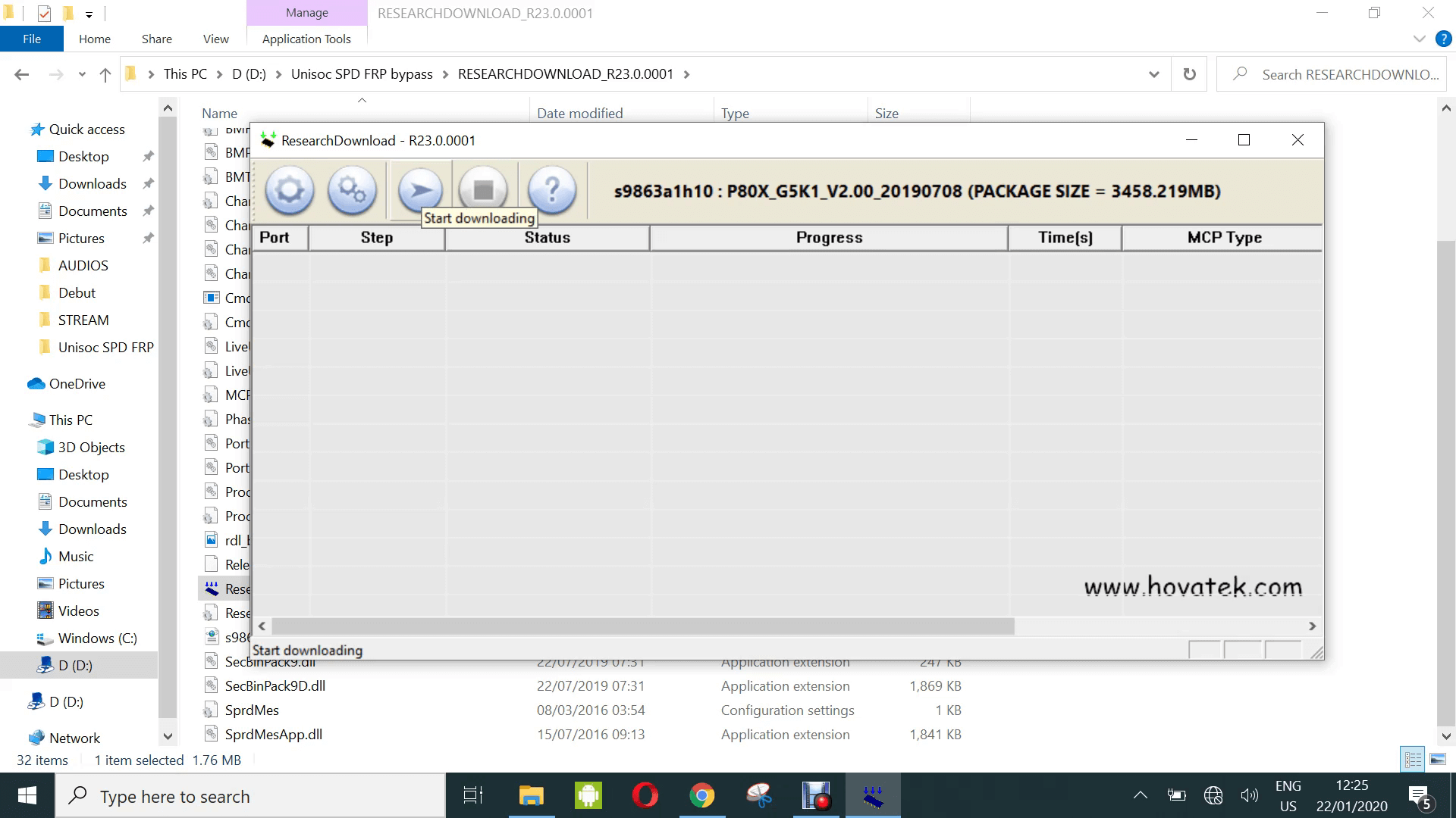 How to use Research Download tool to bypass FRP on Unisoc / SPD