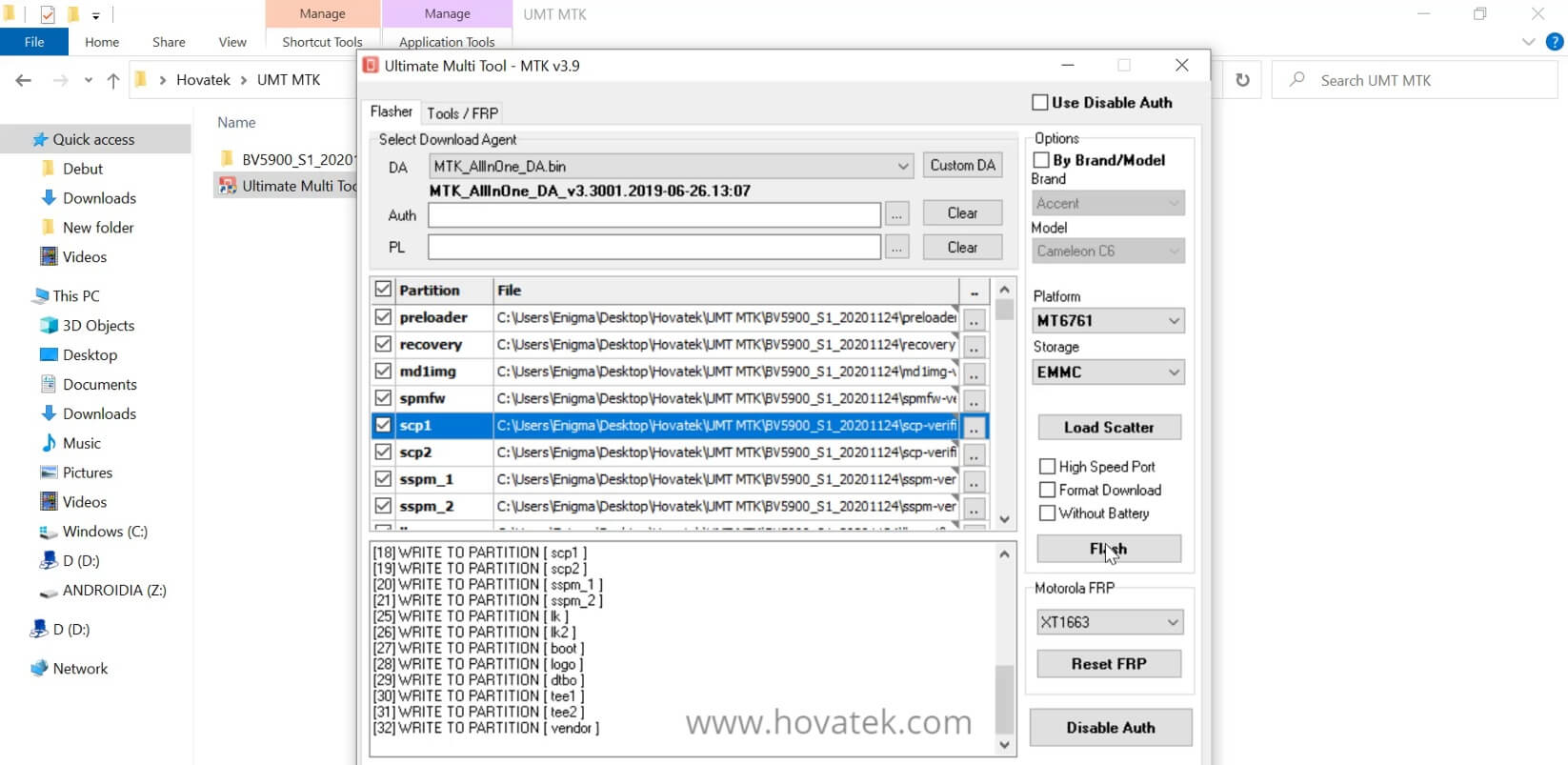 How to use Ultimate Multi Tool (UMT) to flash Mediatek