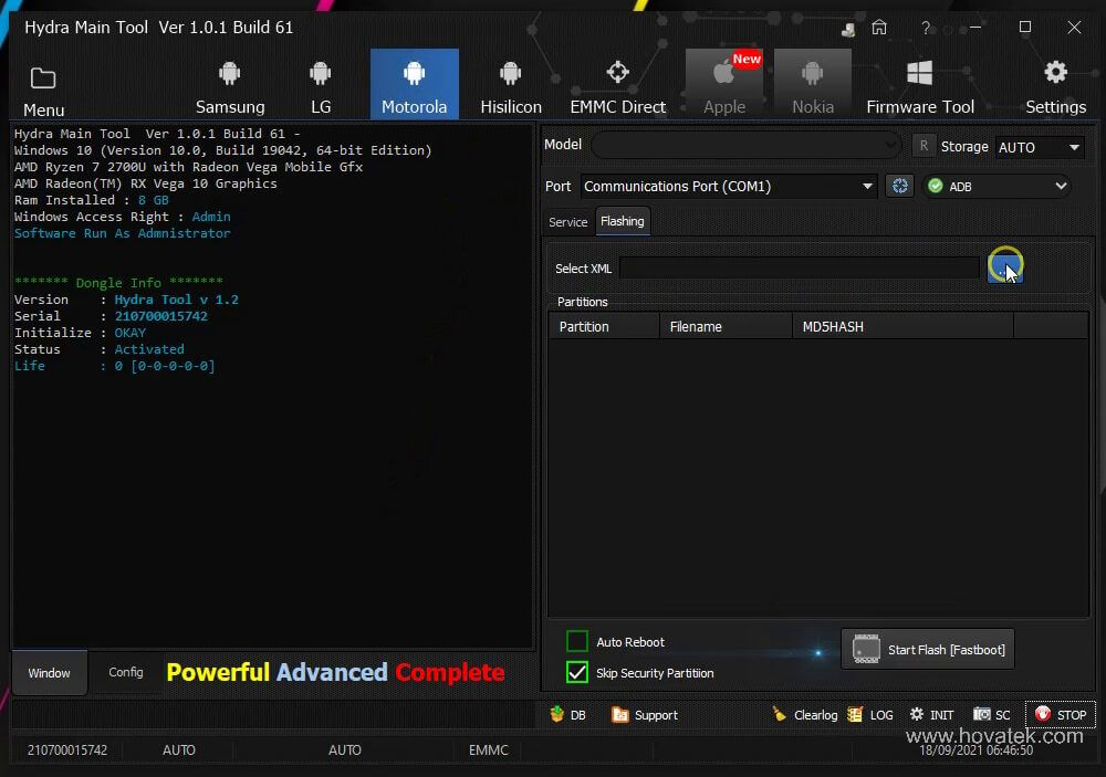 How to use Hydra Tool Main Module to flash Motorola firmware 4 ...