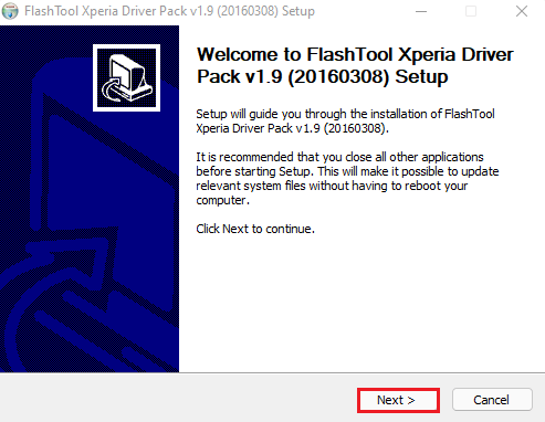How to install Sony Xperia FlashTool Drivers