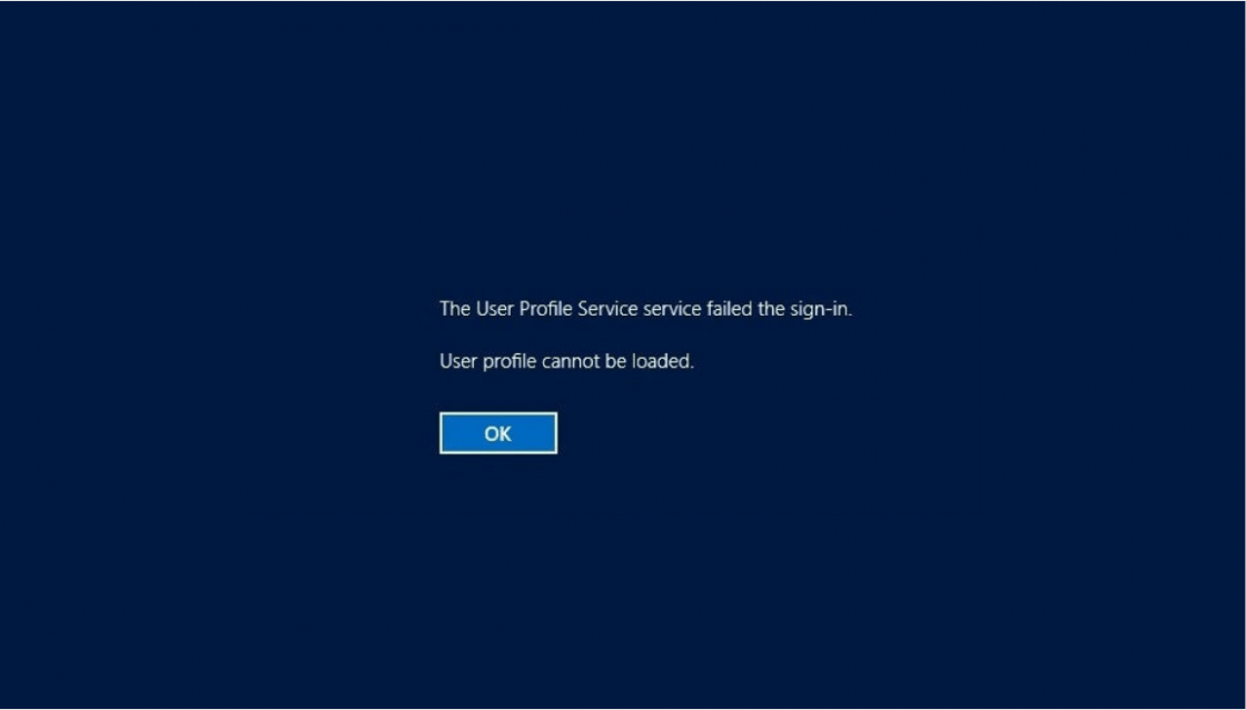 How to fix the UserProfile Service failed the logon on Windows 10 - Hovatek Blog