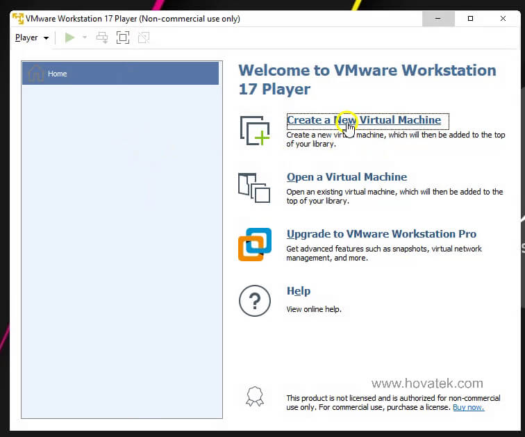 How to setup Ubuntu on Windows using Vmware Workstation Player