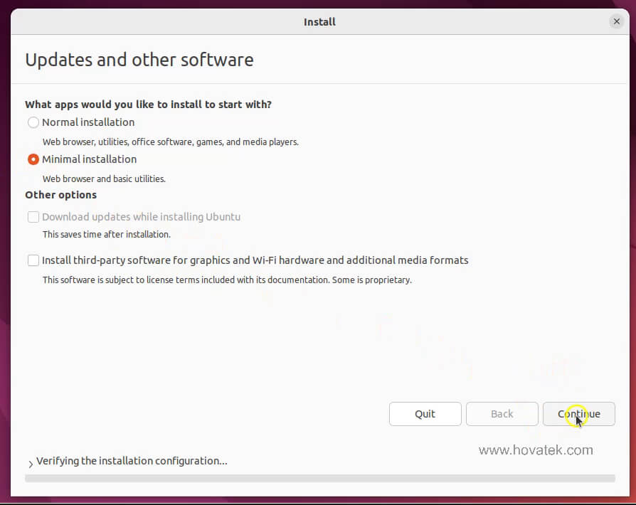 How to setup Ubuntu on Windows using Vmware Workstation Player