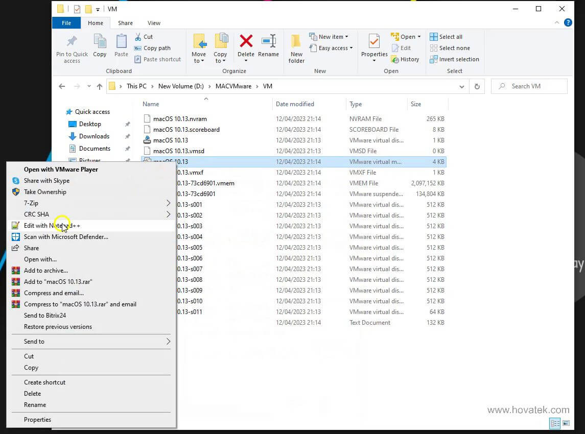 How to setup macOS on Windows using Vmware Workstation Player