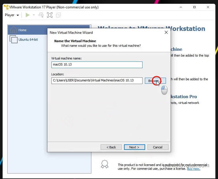 How to setup macOS on Windows using Vmware Workstation Player