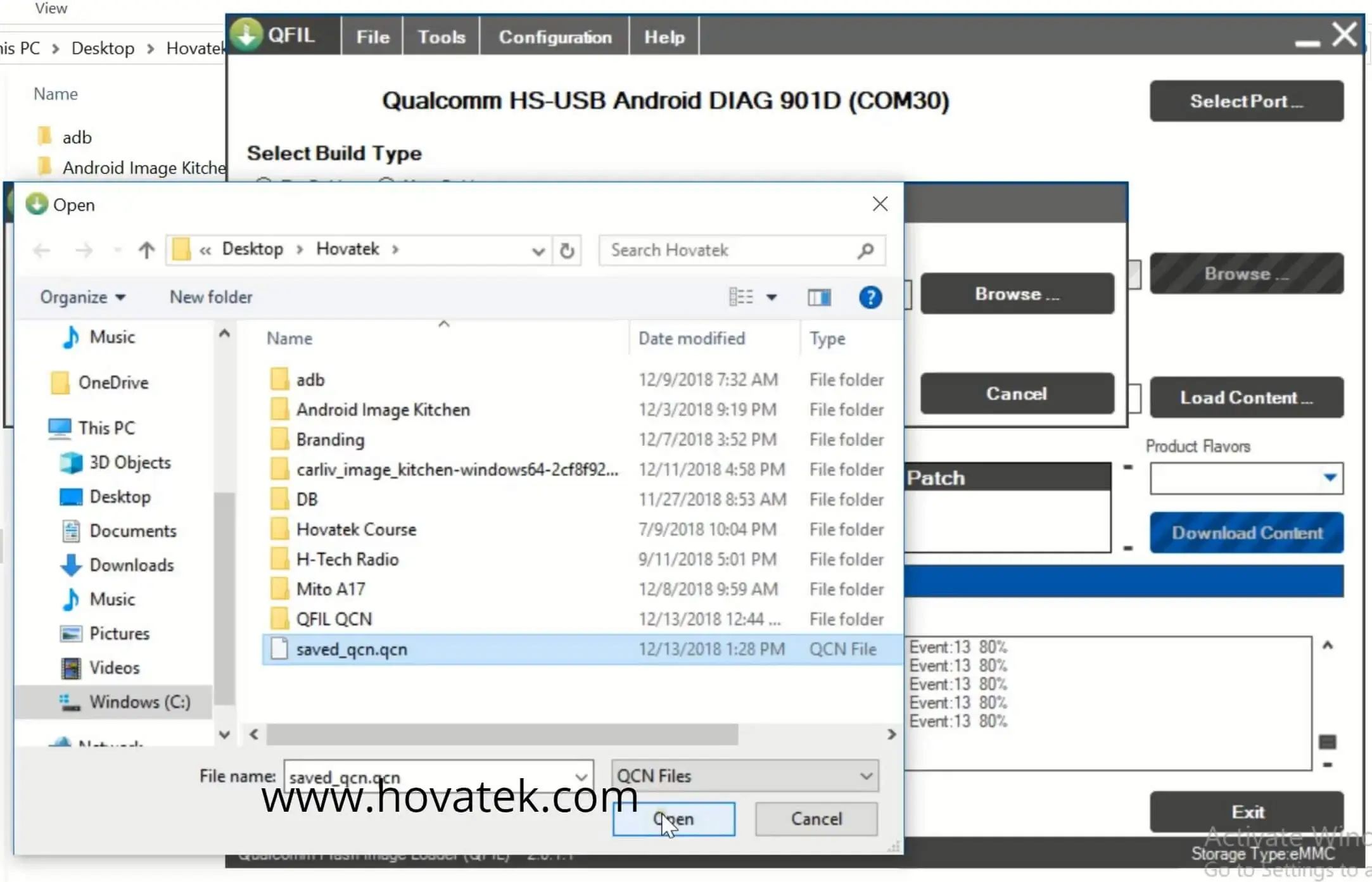 How to backup & restore Qualcomm QCN using QFIL